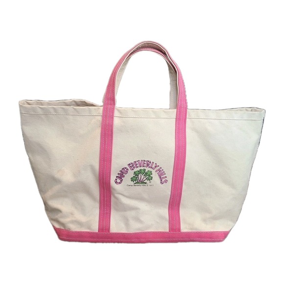 Beverly Hills Polo Club | Bags | Camp Beverly Hills Canvas Tote Bag ...